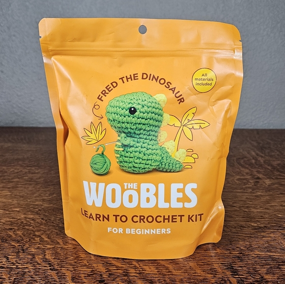 Woobles | Other | The Woobles Fred The Dinosaur Crochet Kit | Poshmark